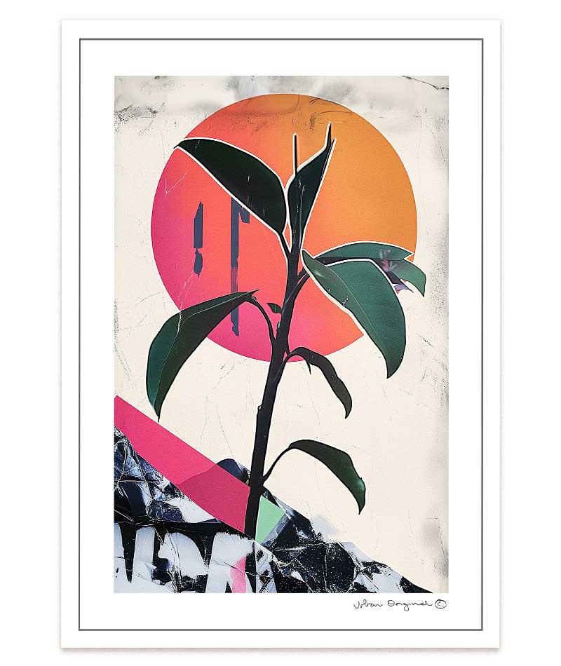 URBAN ORIGINALS © | Mountain Greens | Urban Nature Fusion Kunstwerk